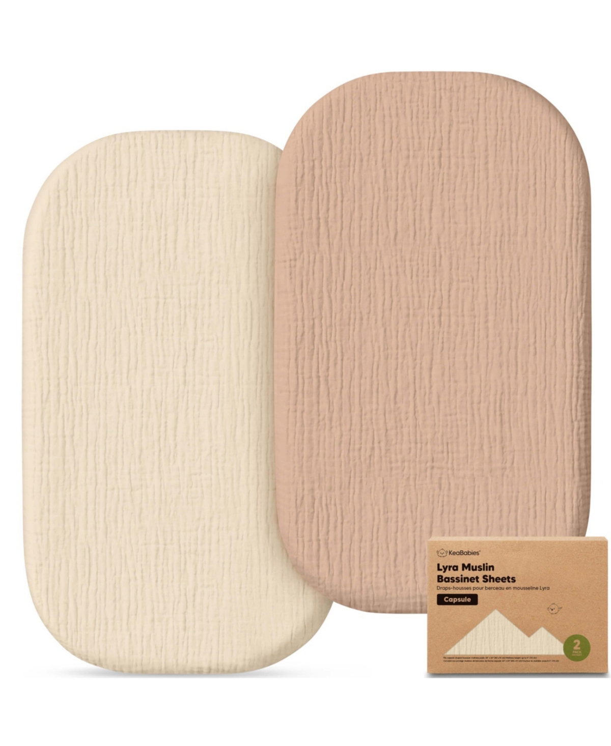 Click here for KeaBabies Baby Bassinet Sheets Girls  Boys  2-Pack... prices