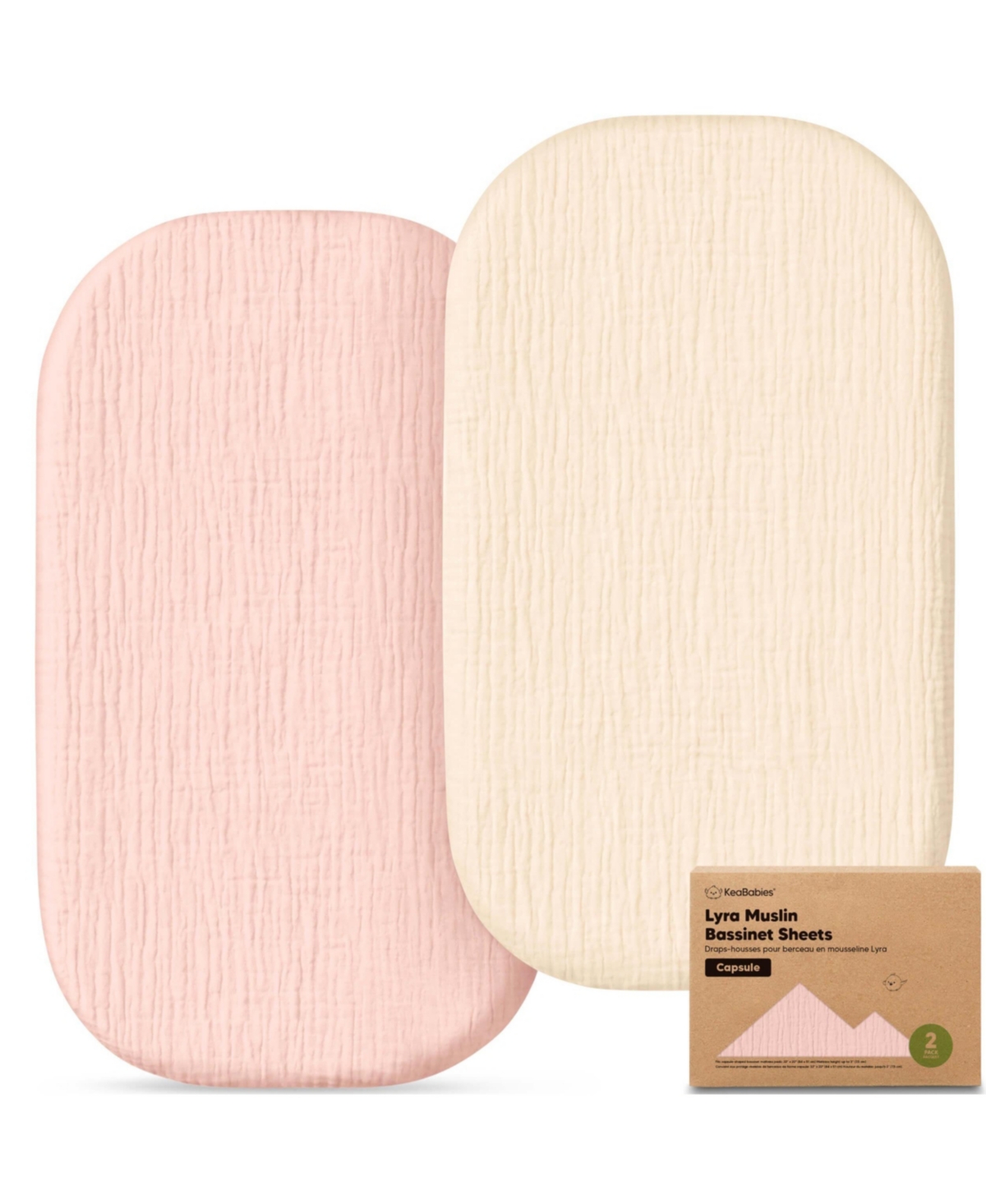 Click here for KeaBabies Baby Bassinet Sheets Girls  Boys  2-Pack... prices