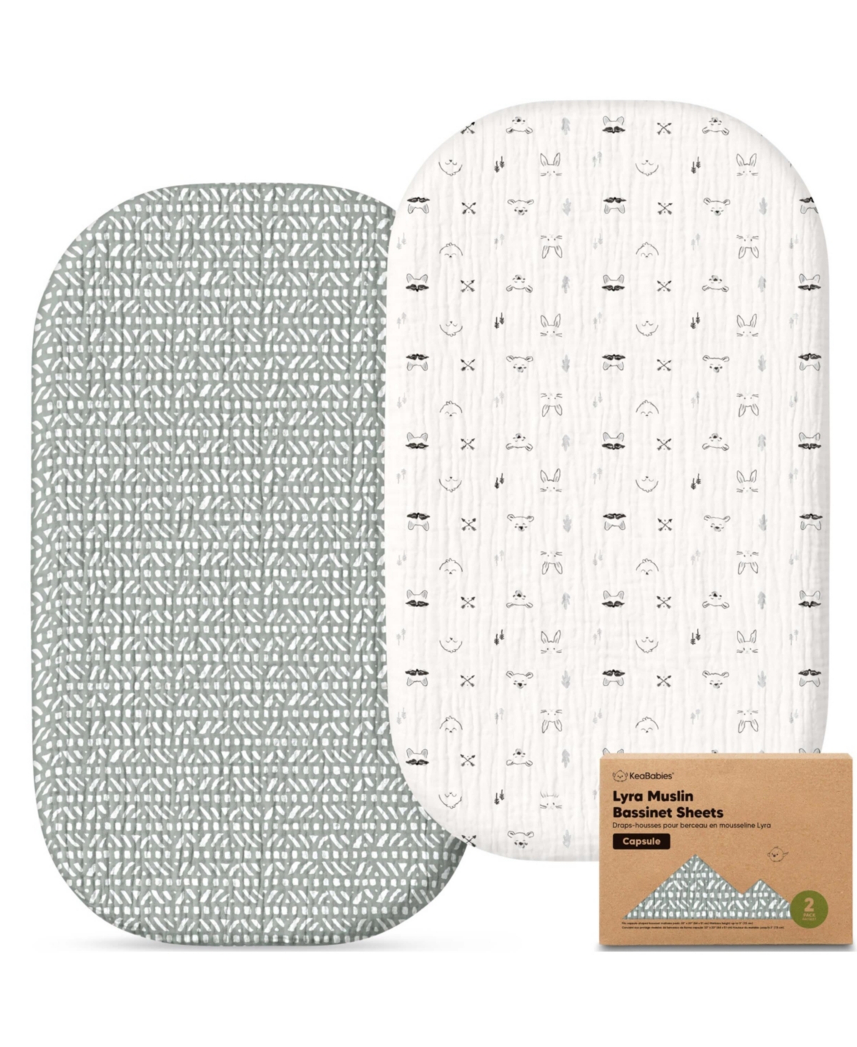 Click here for KeaBabies Baby Bassinet Sheets Girls  Boys  2-Pack... prices