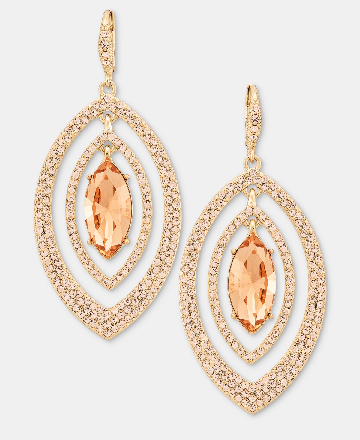Click here for Givenchy Crystal Pear-Shape Orbital Drop Earrings... prices