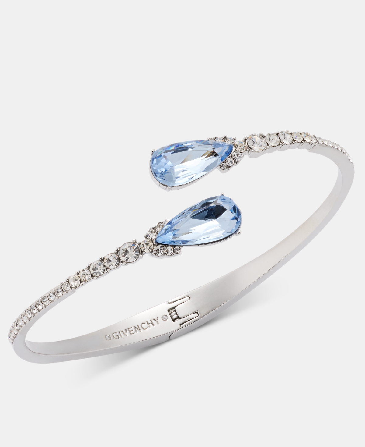 Click here for Givenchy Crystal Pear-Shape Bypass Bangle Bracelet... prices