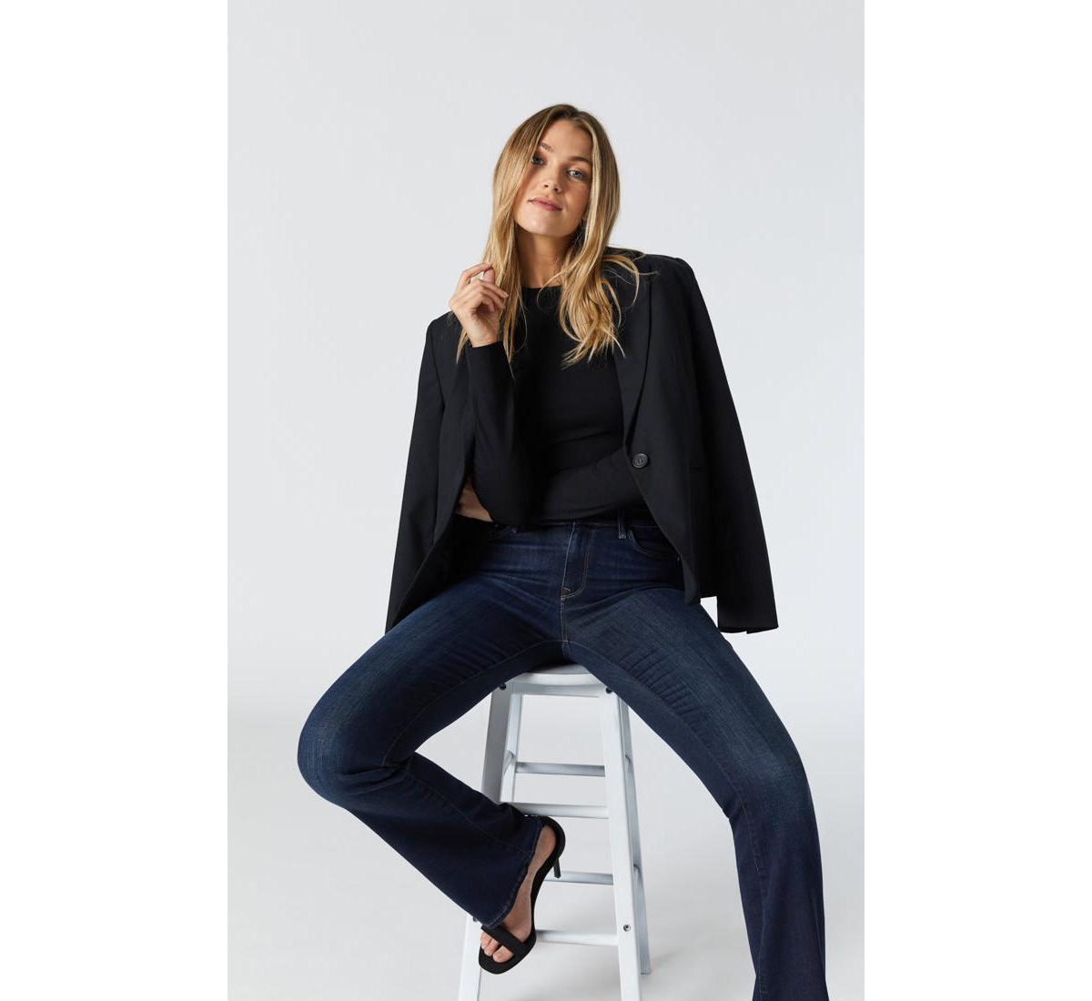 Click here for Mavi Jeans Womens Molly Mid Rise Bootcut in Deep S... prices