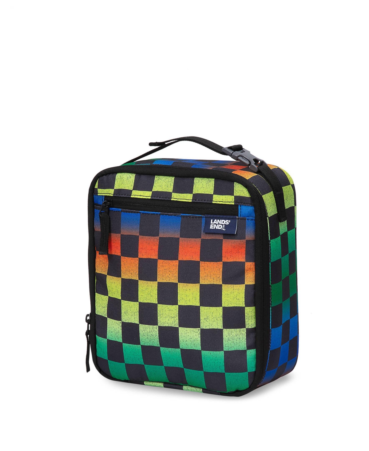 Click here for Lands End Kids Insulated Ez Wipe Lunch Box - Rainb... prices