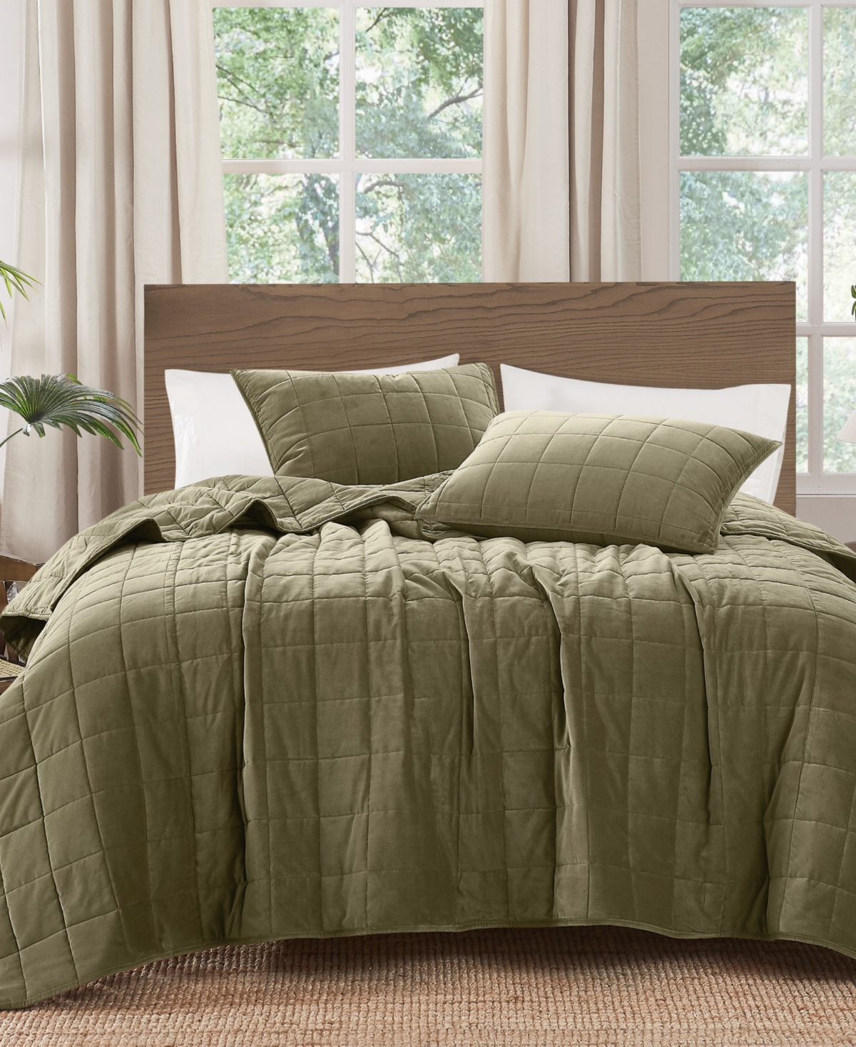 Click here for Brooklyn Loom Matte Cotton Velvet Box Stitch 3-Pie... prices