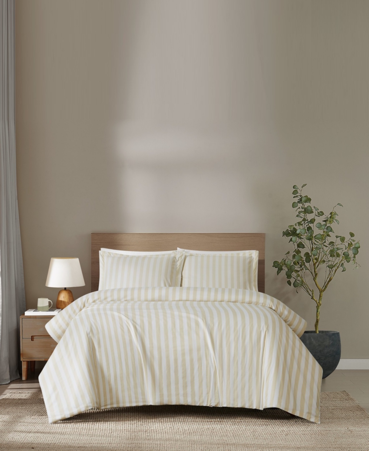 Click here for Brooklyn Loom Levi Stripe 2-Piece Comforter Set  T... prices