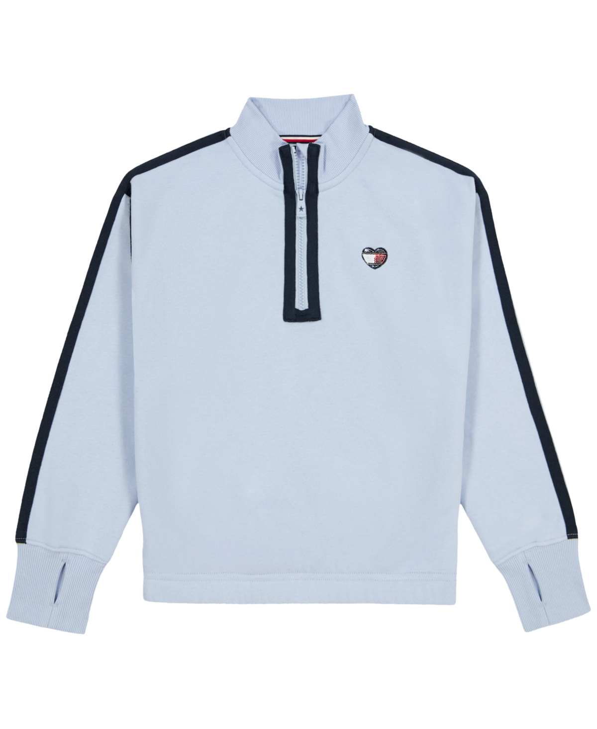 Click here for Tommy Hilfiger Girls 7-16 Fleece Quarter-Zip Sweat... prices
