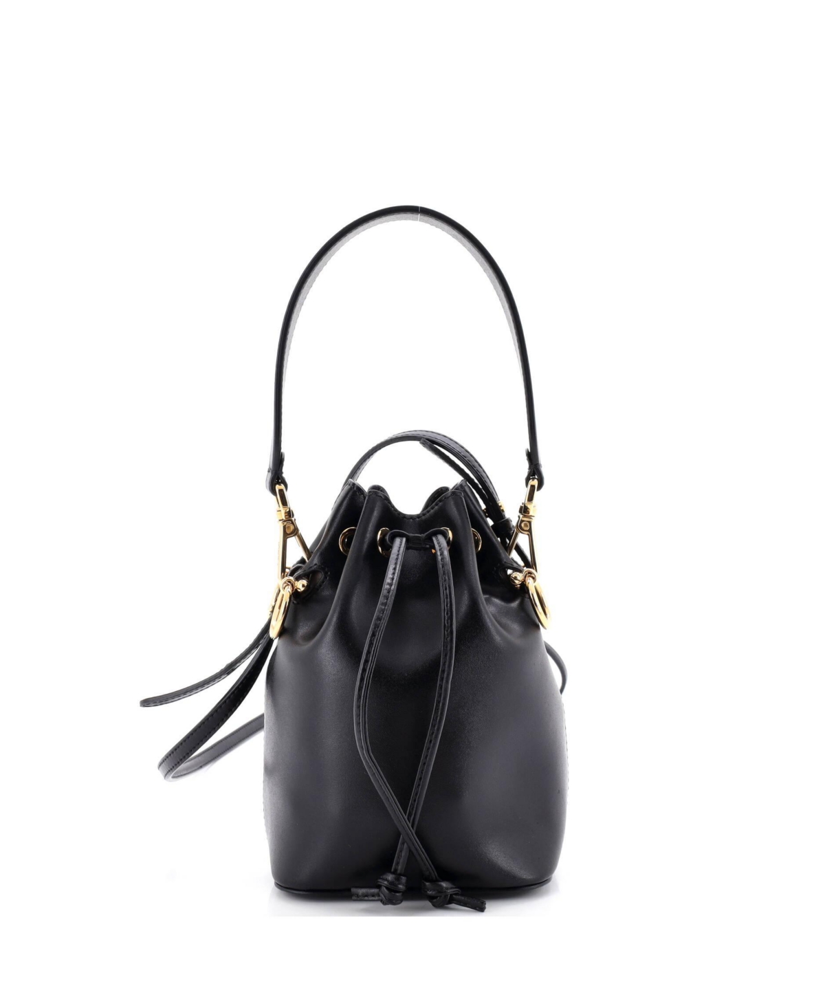 Click here for Pre-Owned Fendi Mini Mon Tresor Bucket Bag Leather... prices