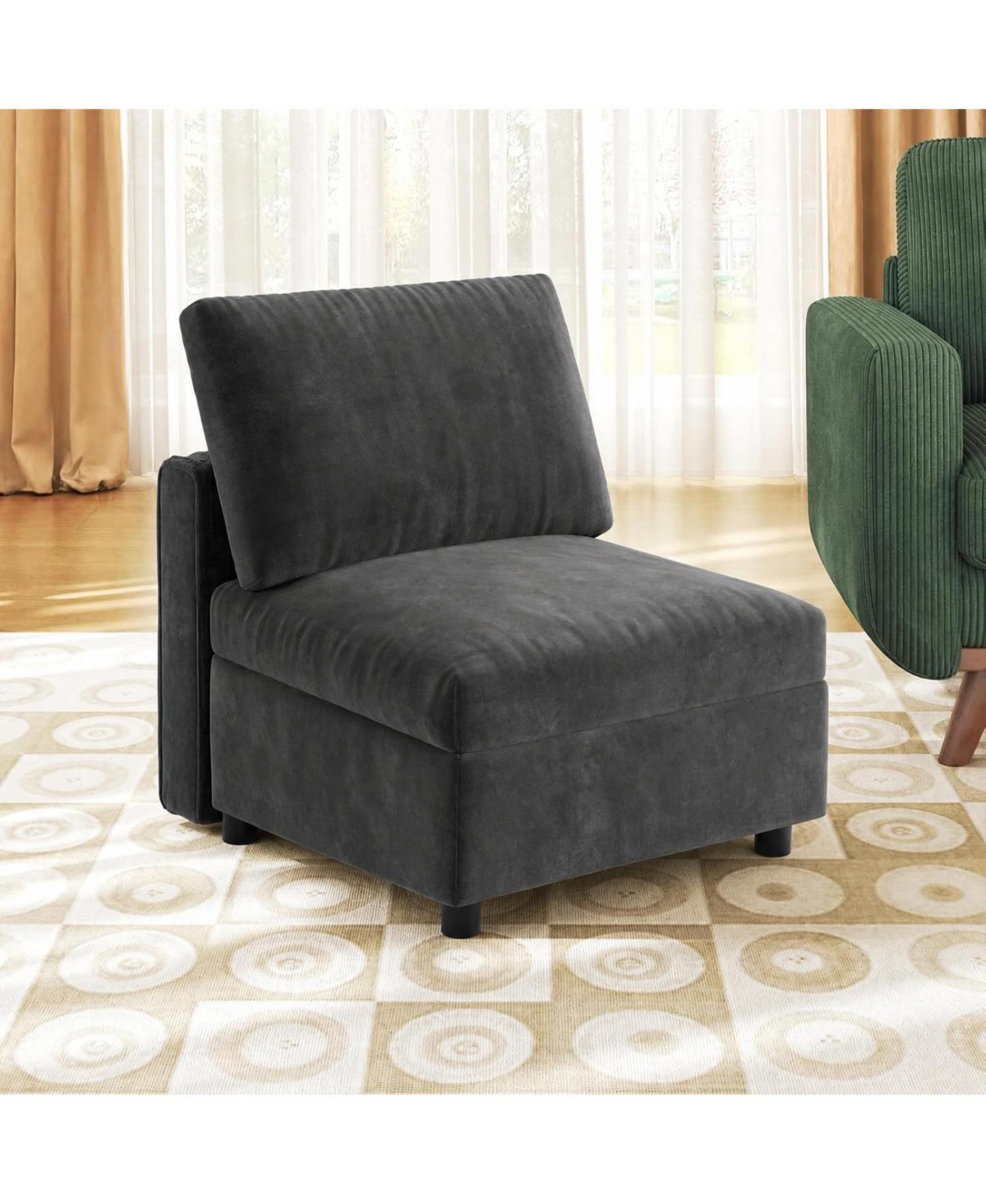 Click here for gaomon Large Ottoman for Modular Sofa  29.5 Cordur... prices