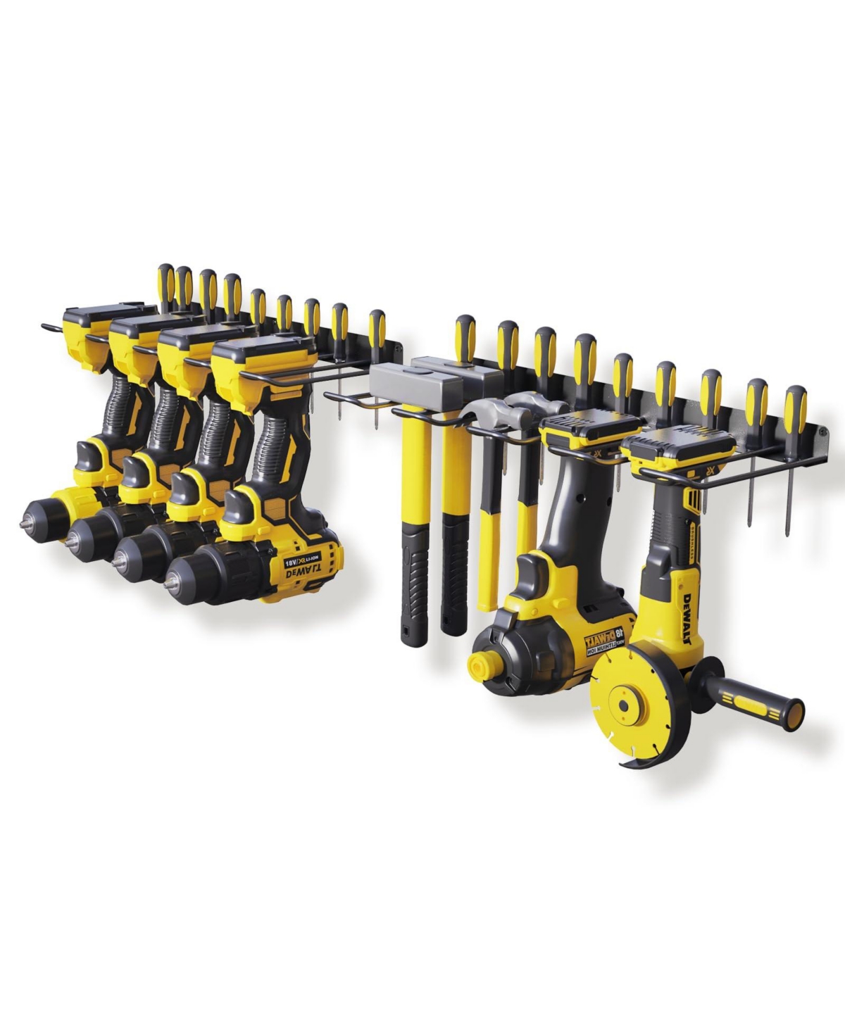 Click here for Xdovet Drill Holder Wall Mount Organizer 8 Slots T... prices