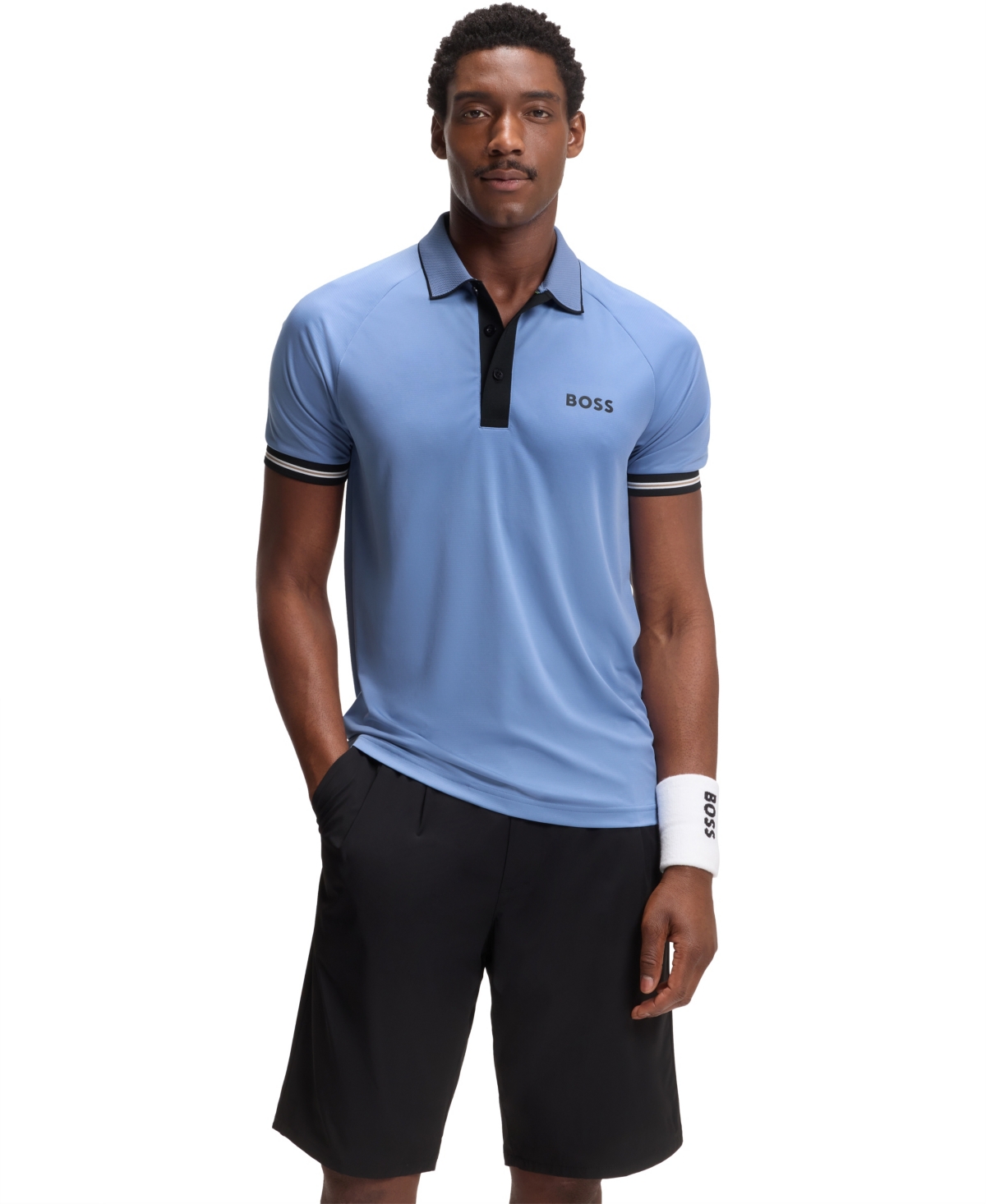 Click here for Boss by Hugo Boss Mens Moisture Management Slim-Fi... prices