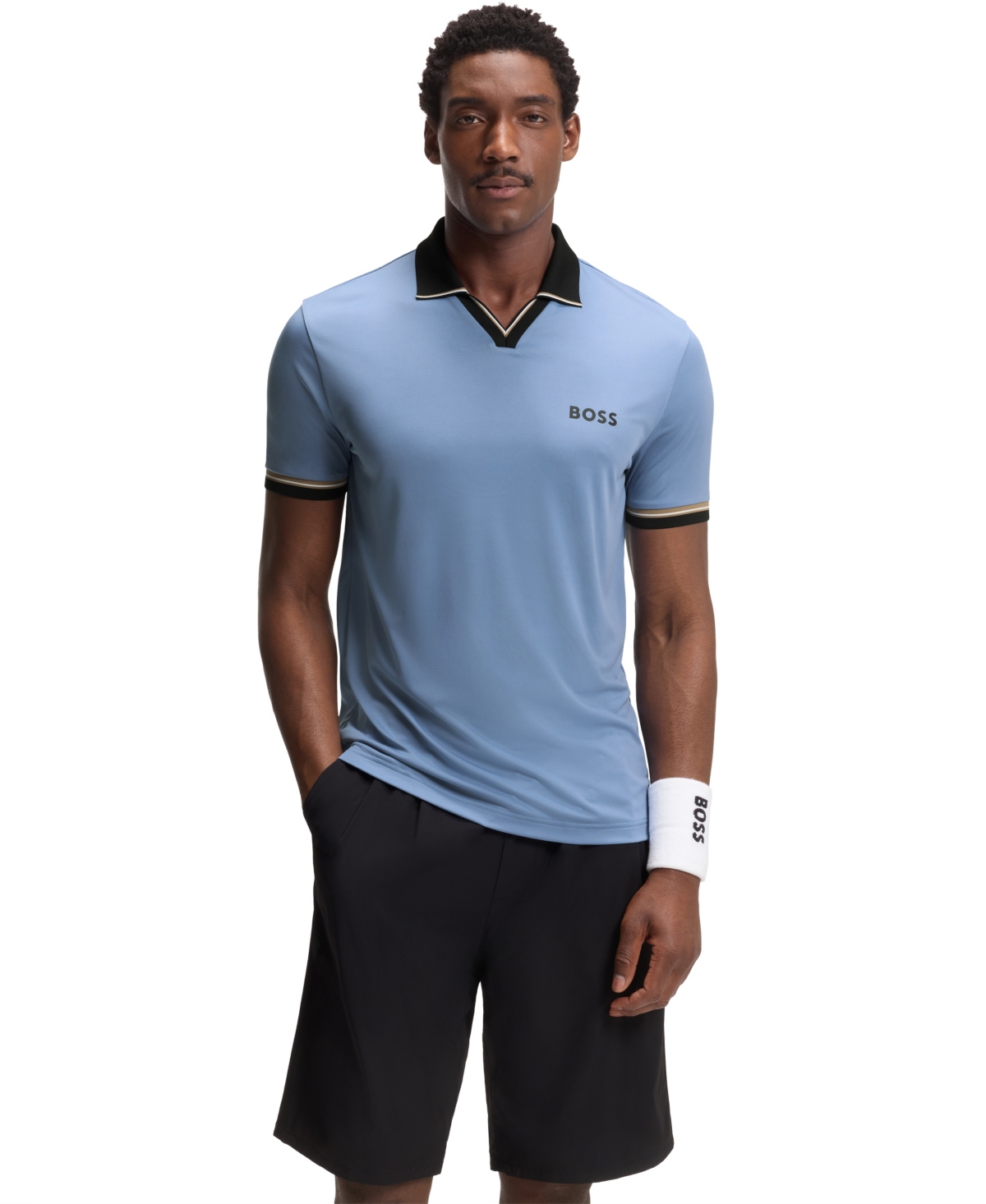 Click here for Boss by Hugo Boss Mens Signature-Stripe Active Sli... prices