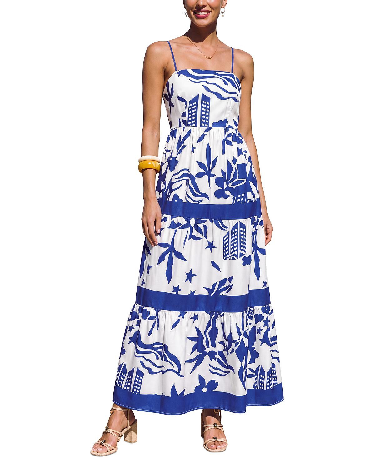Click here for Cupshe Womens Heating Up Tropical Maxi Beach Dress... prices