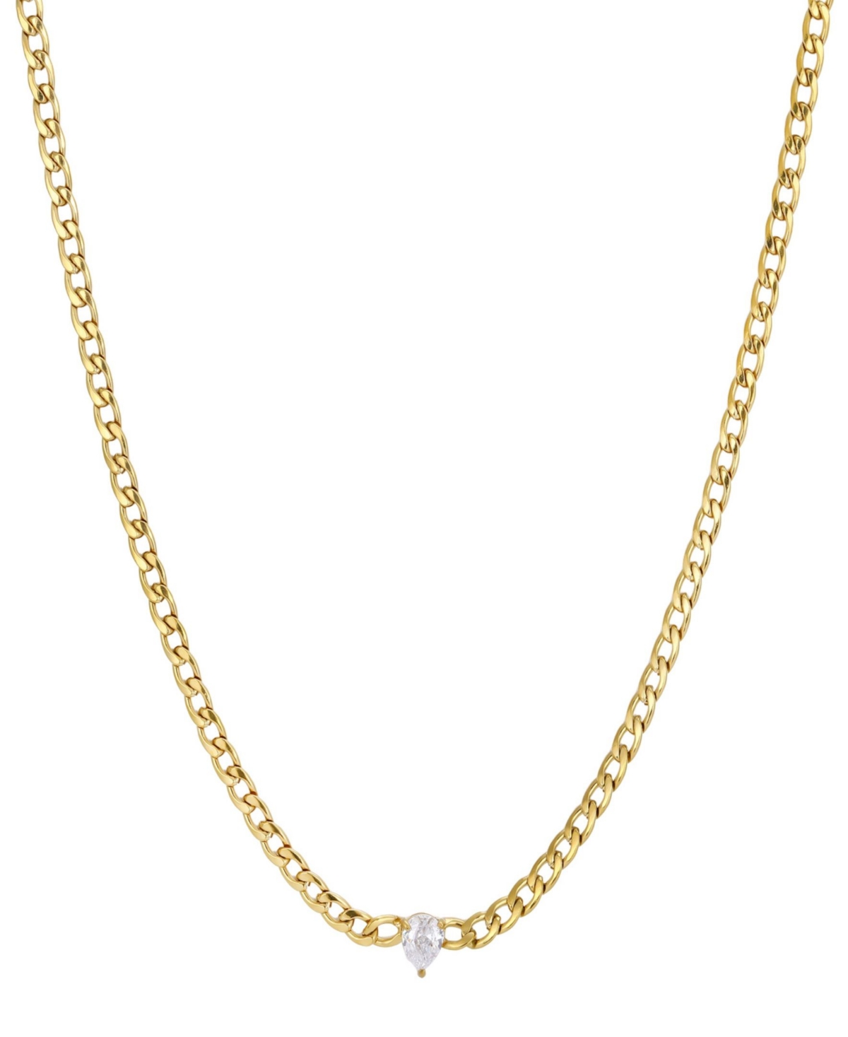 Click here for Adornia Tarnish Resistant Gold Cubic Zirconia Cent... prices