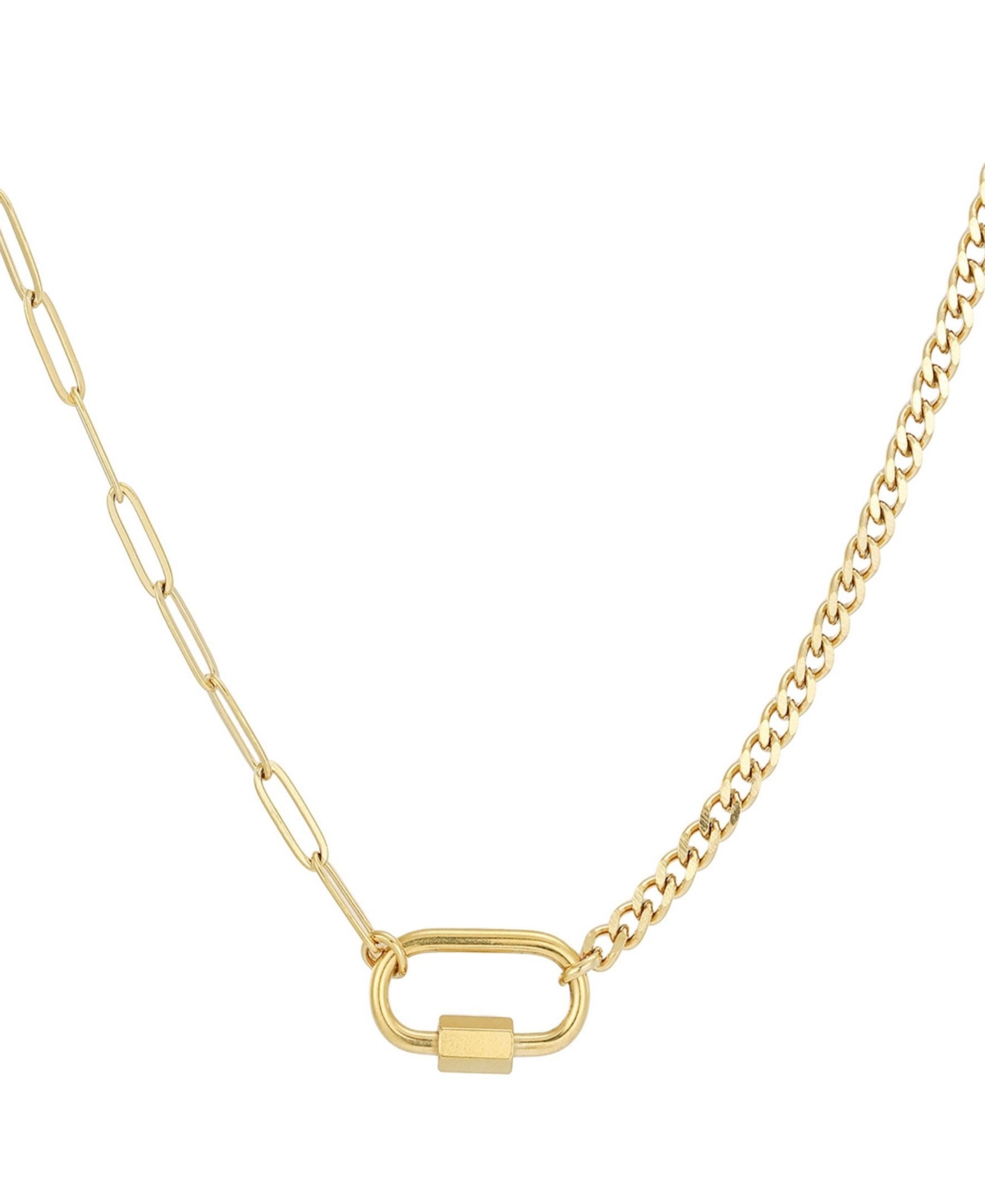 Click here for Adornia Tarnish Resistant Gold Carabiner Lock Pape... prices
