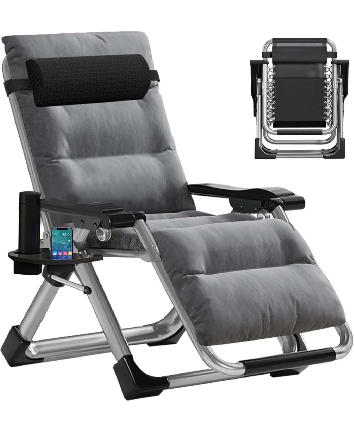 Click here for Mooncool Zero Gravity Chair Reclining Lounge Chair... prices