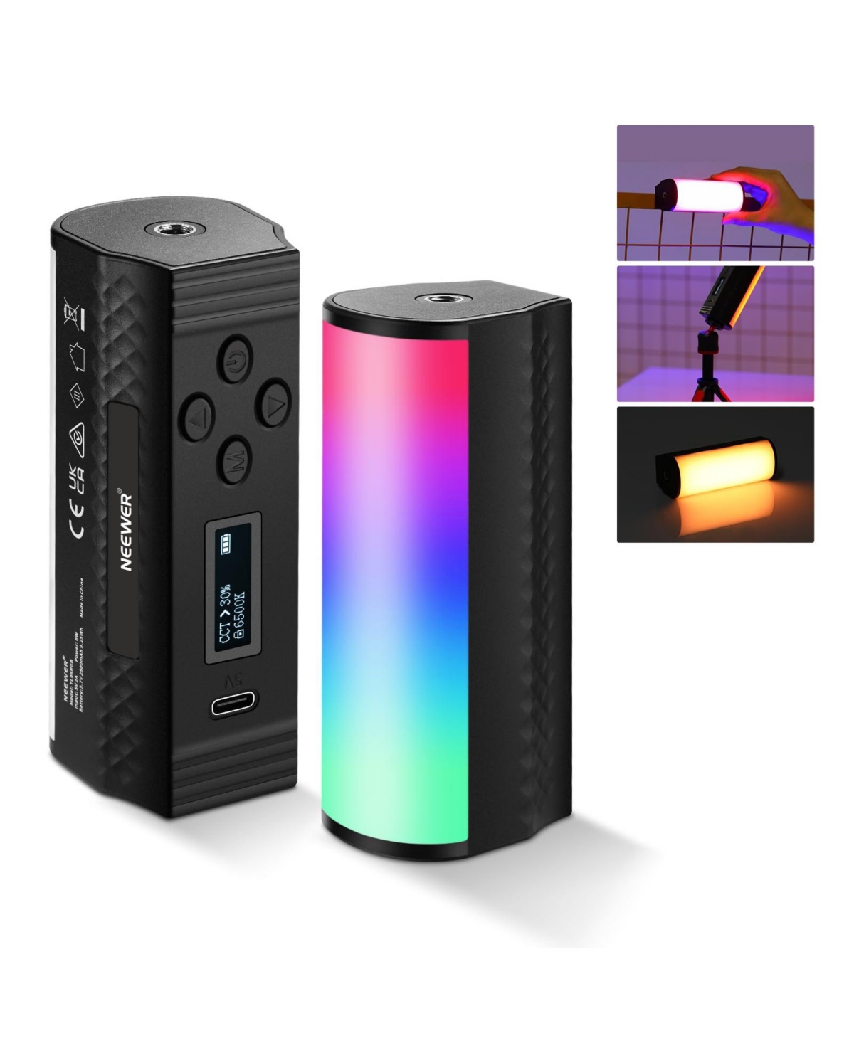 Click here for Neewer TL96RGB Led Video Light with 2500mAh  8500K... prices