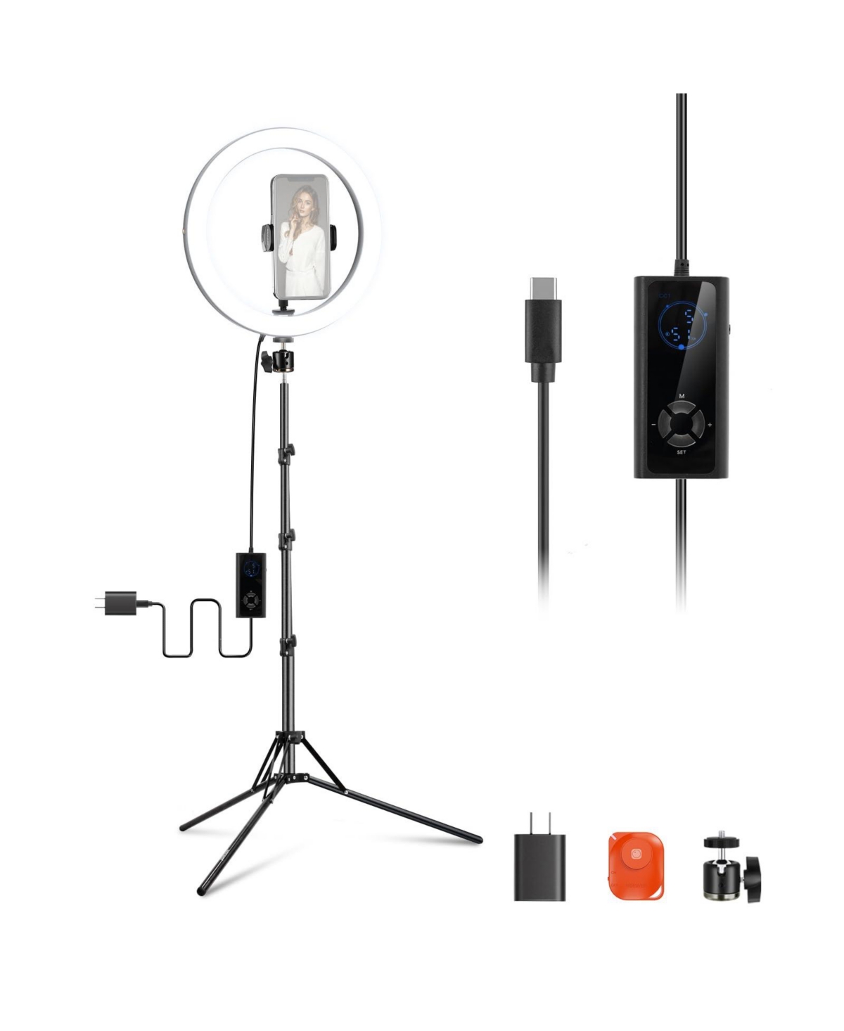 Click here for Neewer RH12B Ring Light with 24W  1810lux  7000K f... prices