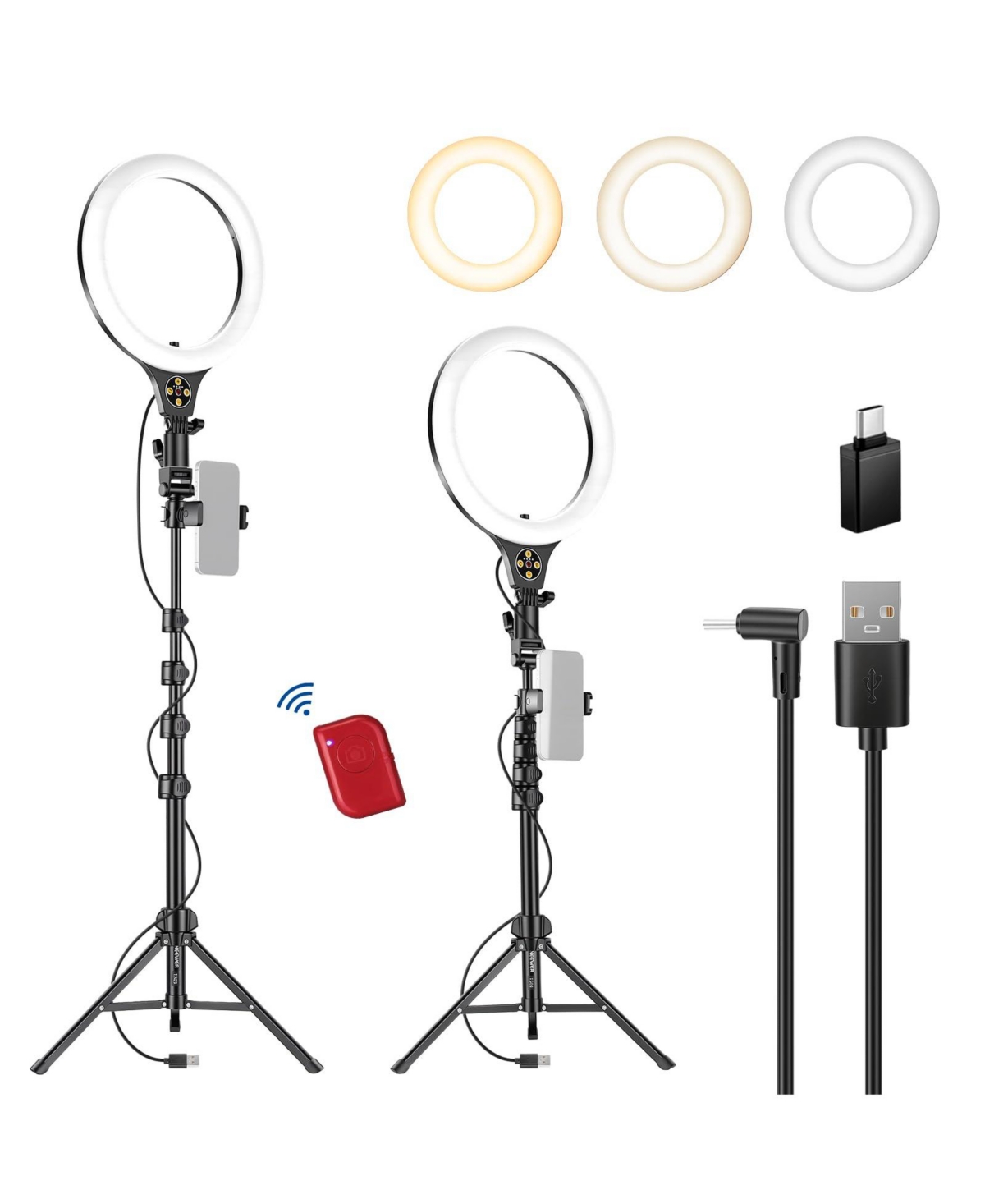Click here for Neewer N43 Ring Light with 10W  CRI85 for select i... prices