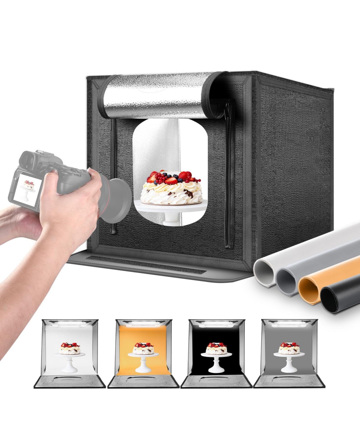 Click here for Neewer LP50 Photo Studio Light Box with 20  50W  1... prices