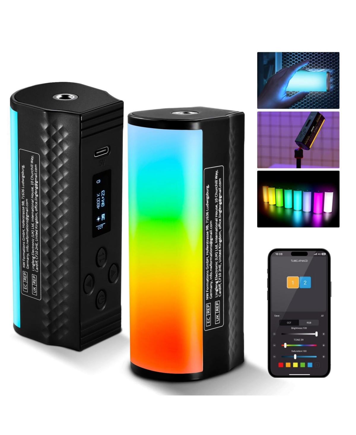 Click here for Neewer TL98C Led Video Light with 2600mAh  10000K... prices