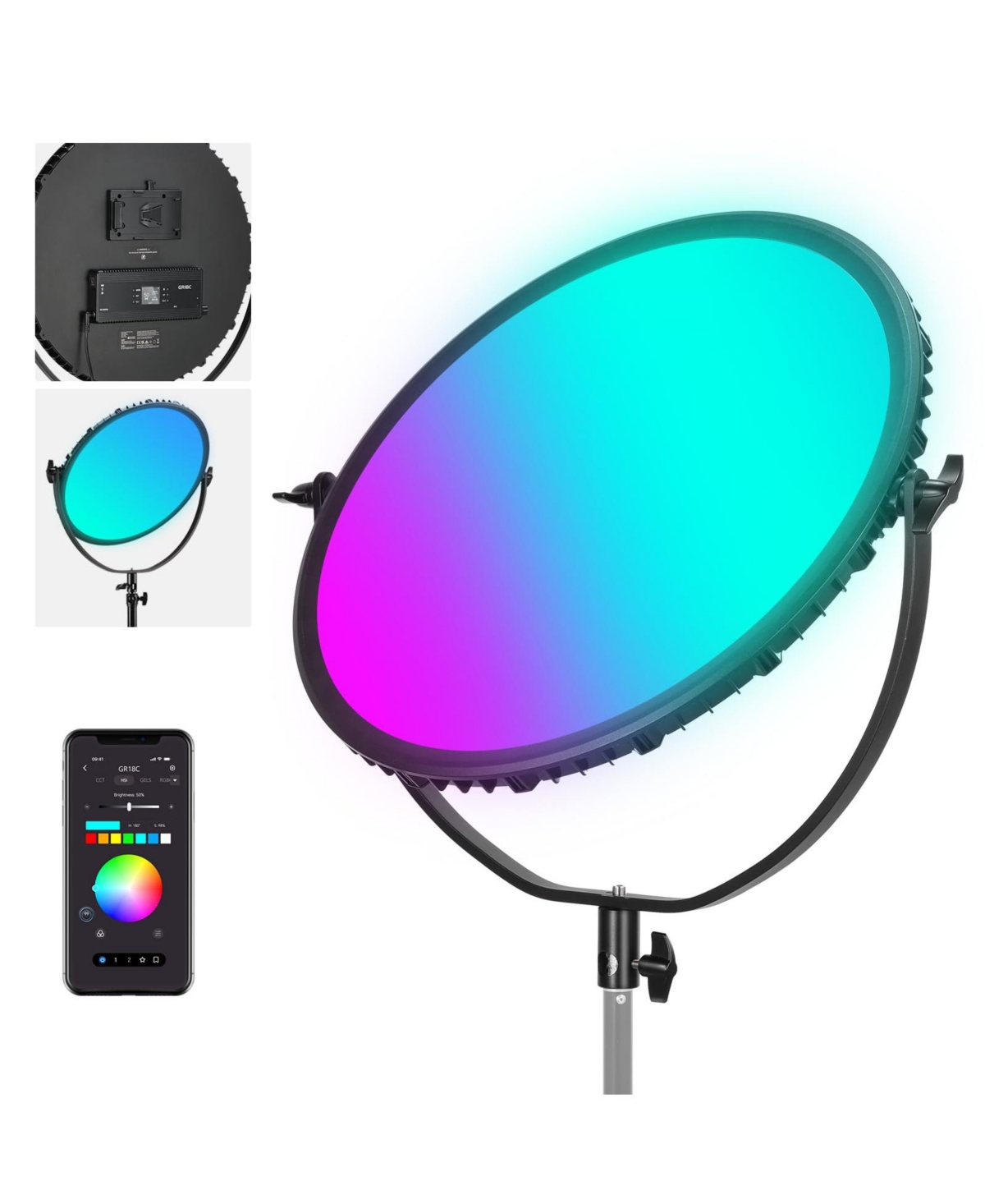 Click here for Neewer GR18C Led Video Light with 65W  6000Lux  25... prices