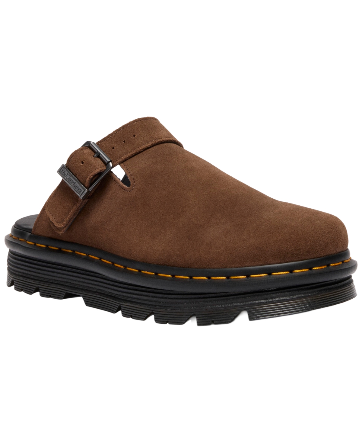 Click here for Dr. Martens Womens Zebzag Bronx Suede Slip-On Mule... prices