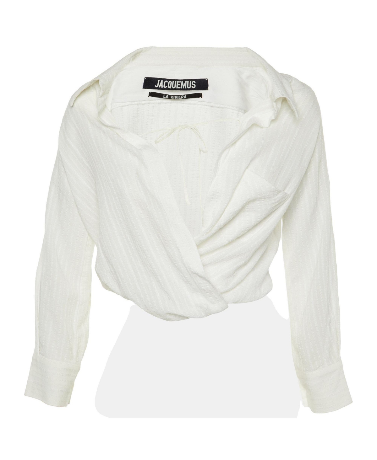 Click here for Pre-Owned Jacquemus Womens La Riviera Textured Vis... prices