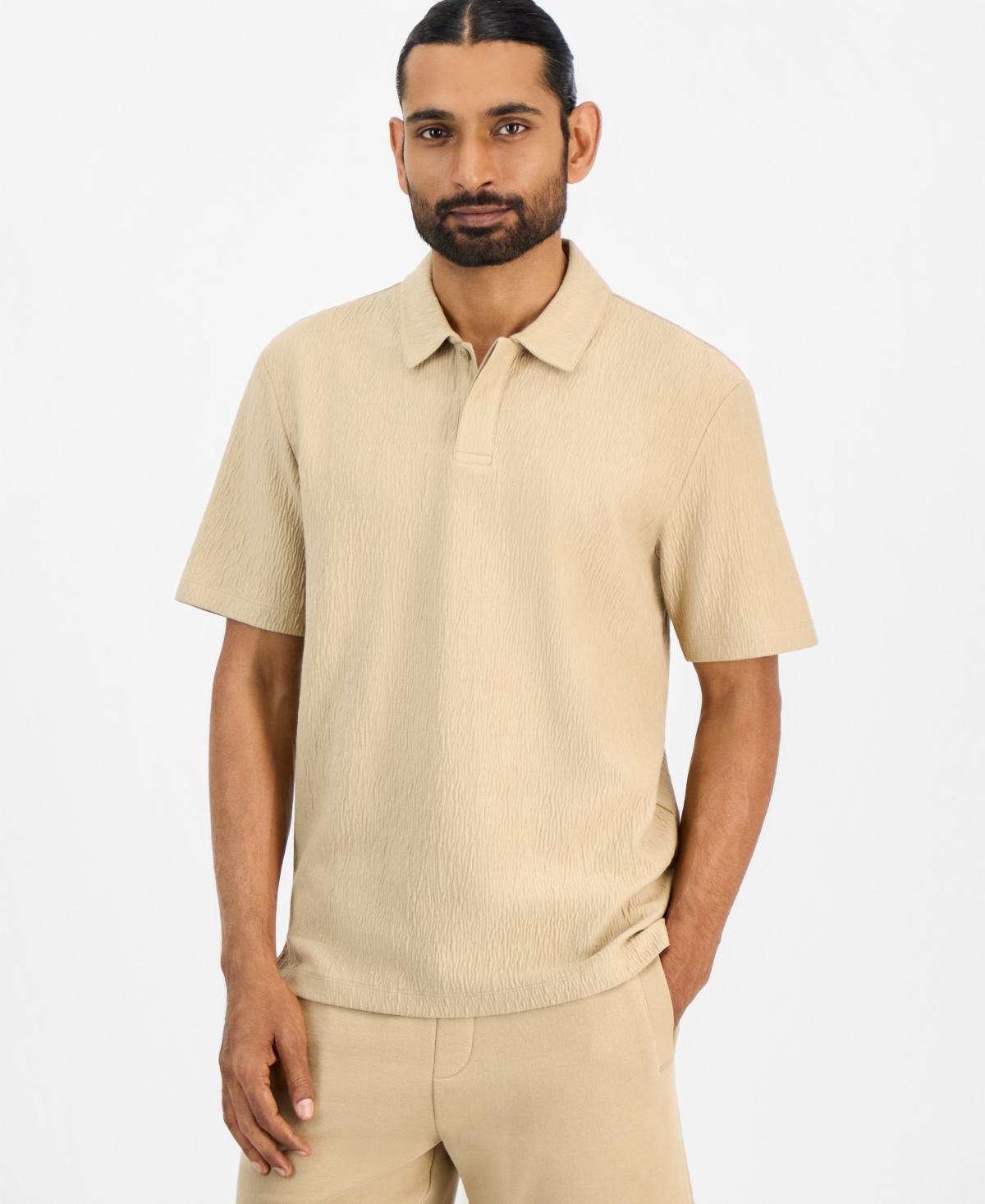 Click here for Hugo by Hugo Boss Mens Denopolo Creased Interlock... prices