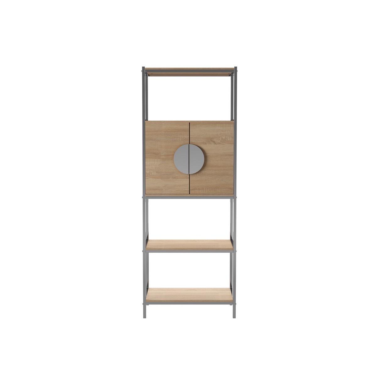 Click here for Augusta Home Northdom Tall Bar Cabinet with Wine S... prices