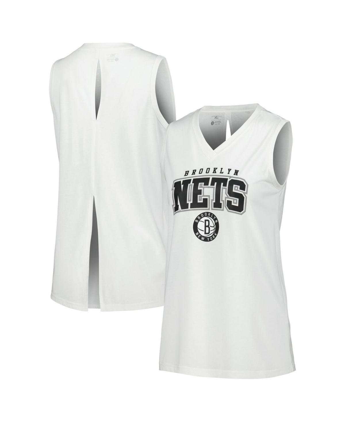 Click here for LevelWear Womens White Brooklyn Nets Paisley Peeka... prices