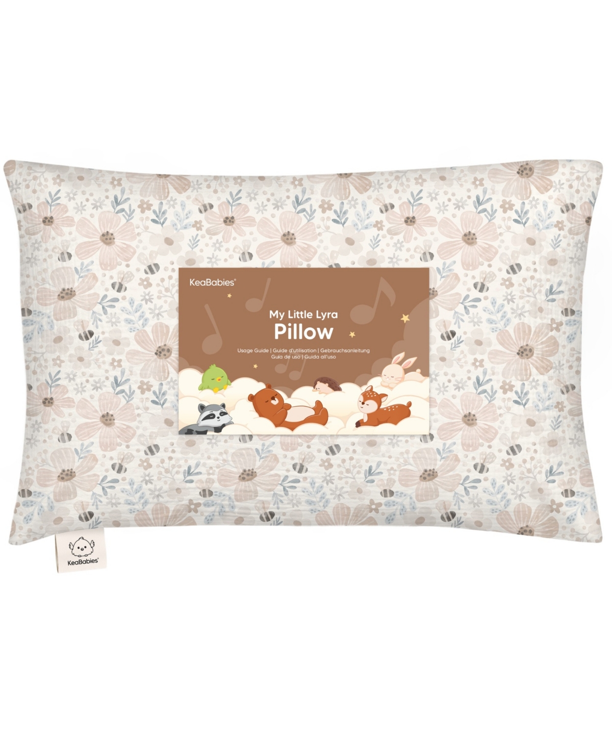 Click here for KeaBabies Toddler 1-Pack Lyra Muslin Pillow with P... prices