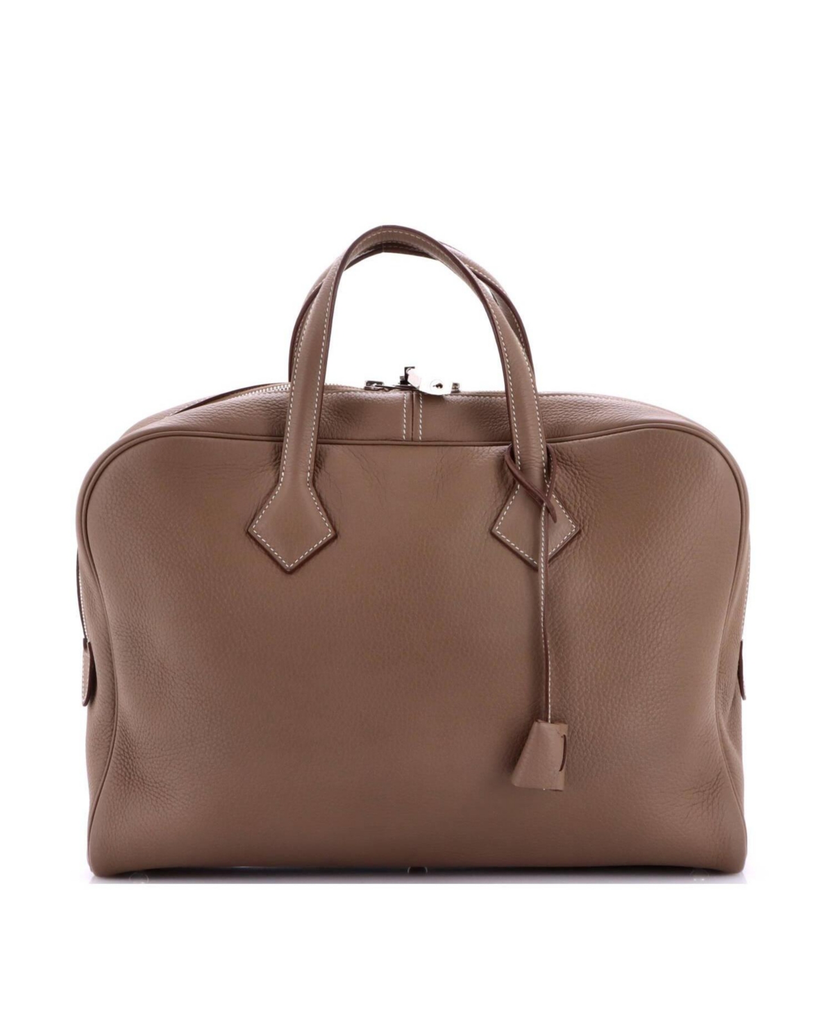 Click here for Pre-Owned HERMES 43 Victoria Travel Bag Clemence -... prices
