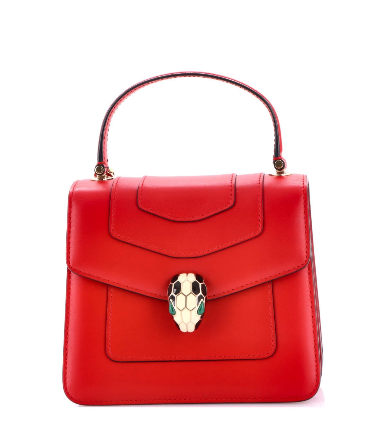 Click here for Pre-Owned Bvlgari Small Serpenti Forever Top Handl... prices