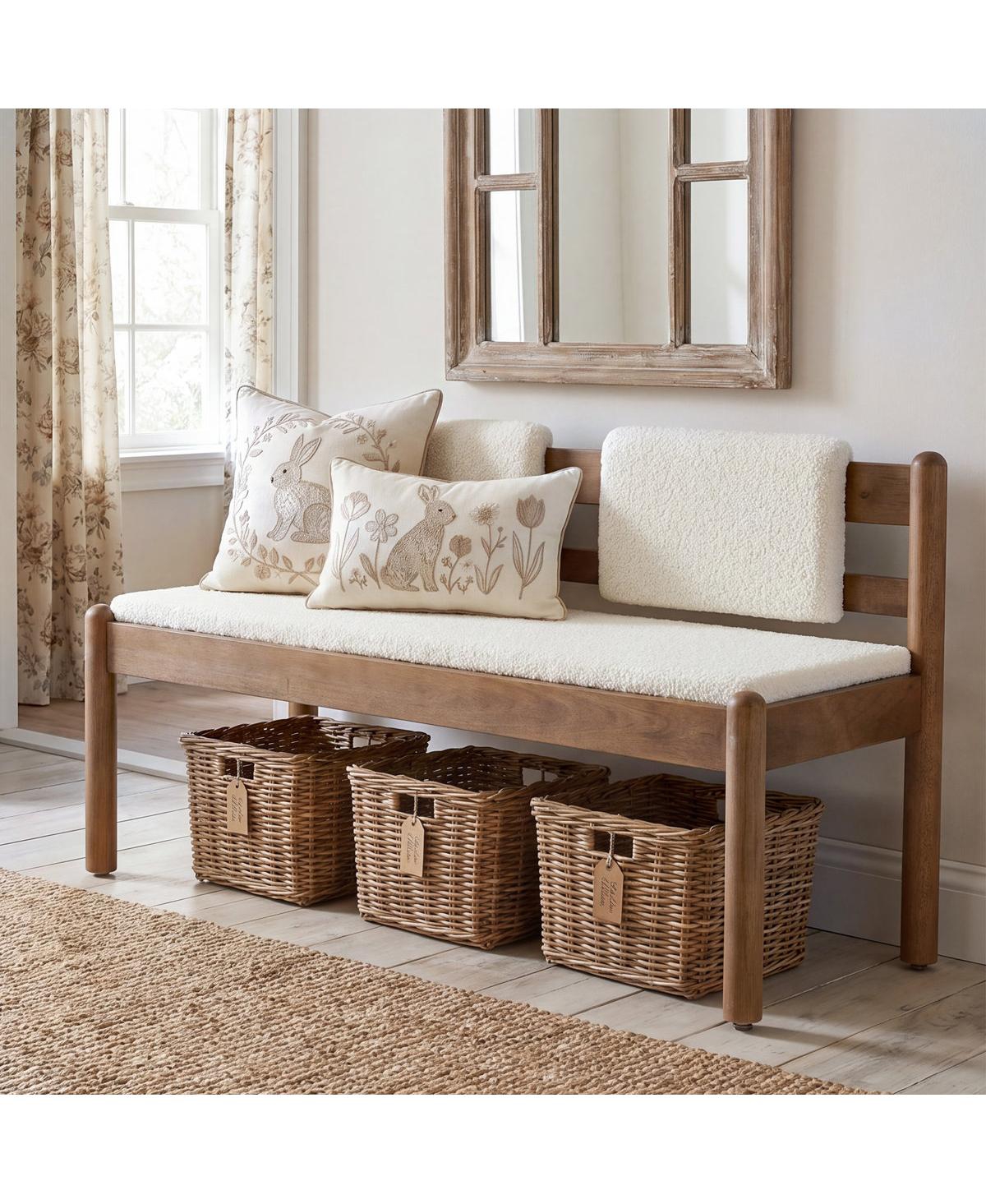 Click here for Tribesigns Modern Upholstered Entryway Bench With... prices