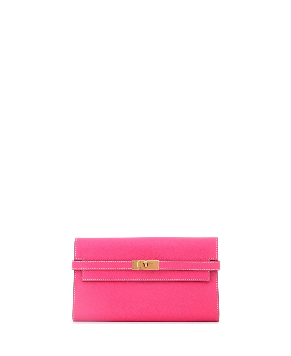 Click here for Pre-Owned HERMES Long Kelly Wallet Epsom - Pink prices