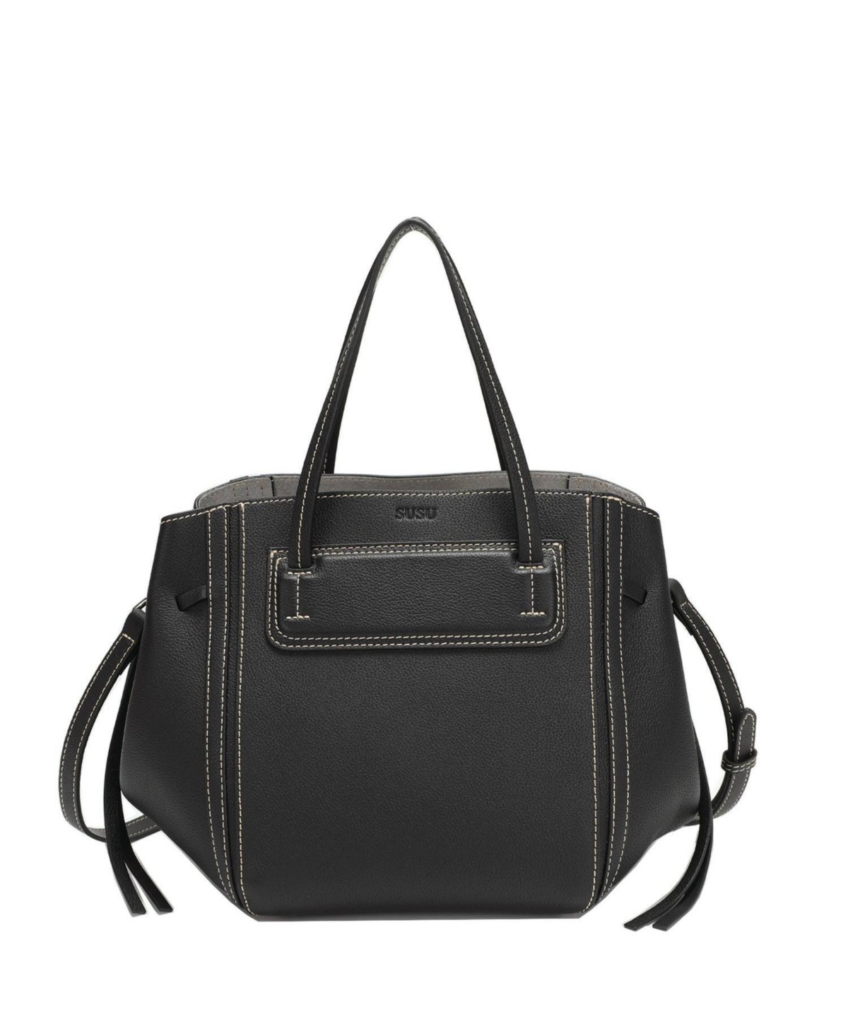 Click here for Susu Hadley Leather Tote Bag Structured Shoulder P... prices