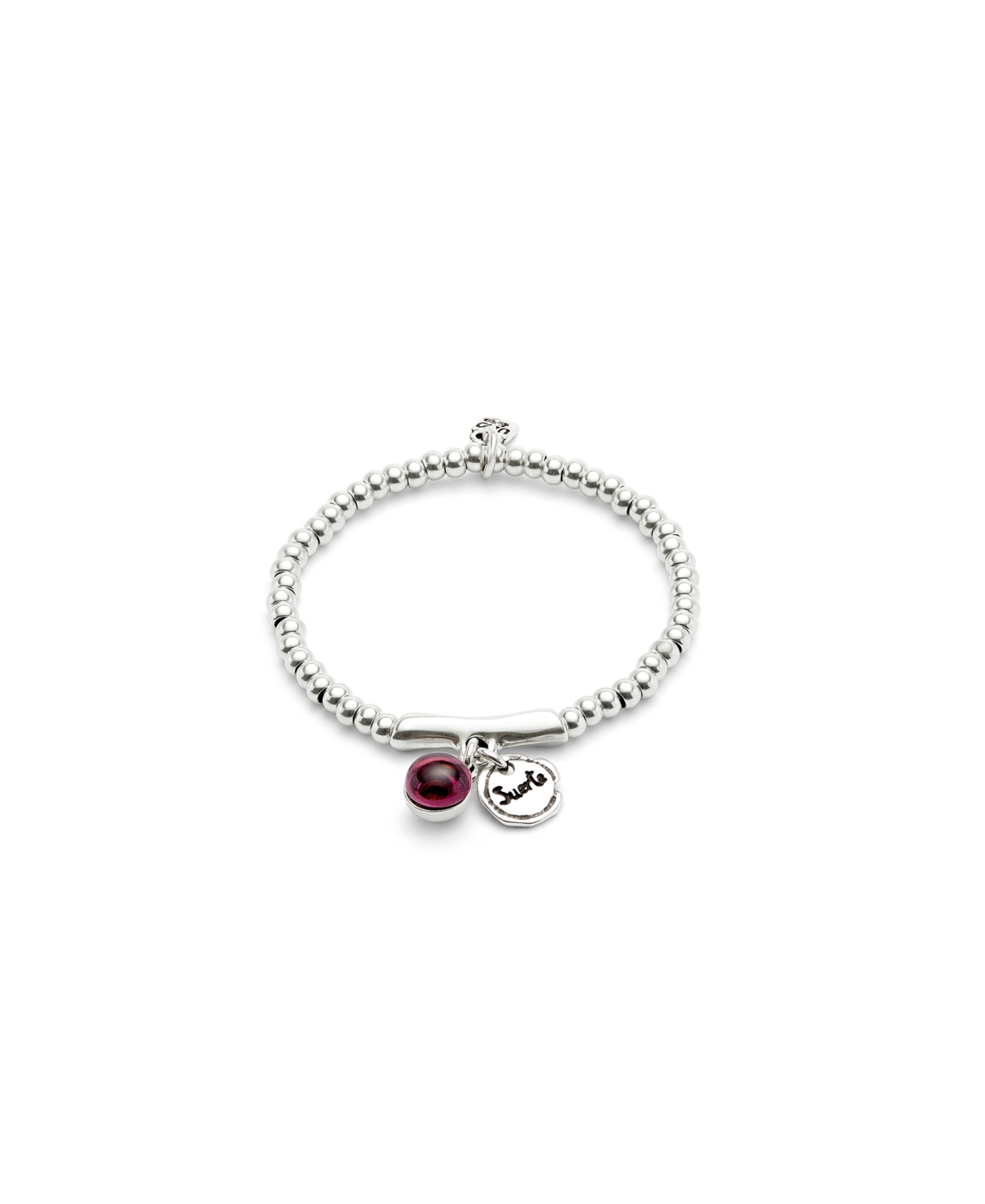 Click here for UNODE50 Bracelet with purple murano glass - Purple prices