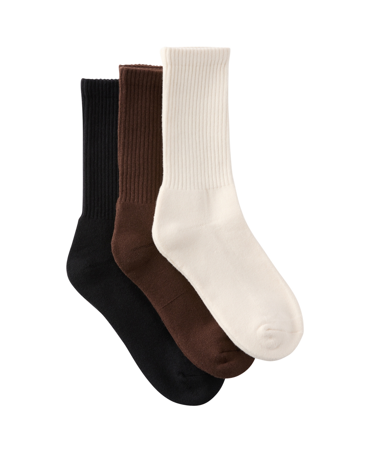 Click here for Cotton On Mens Essential Socks 3-Pack - Chocolate/... prices