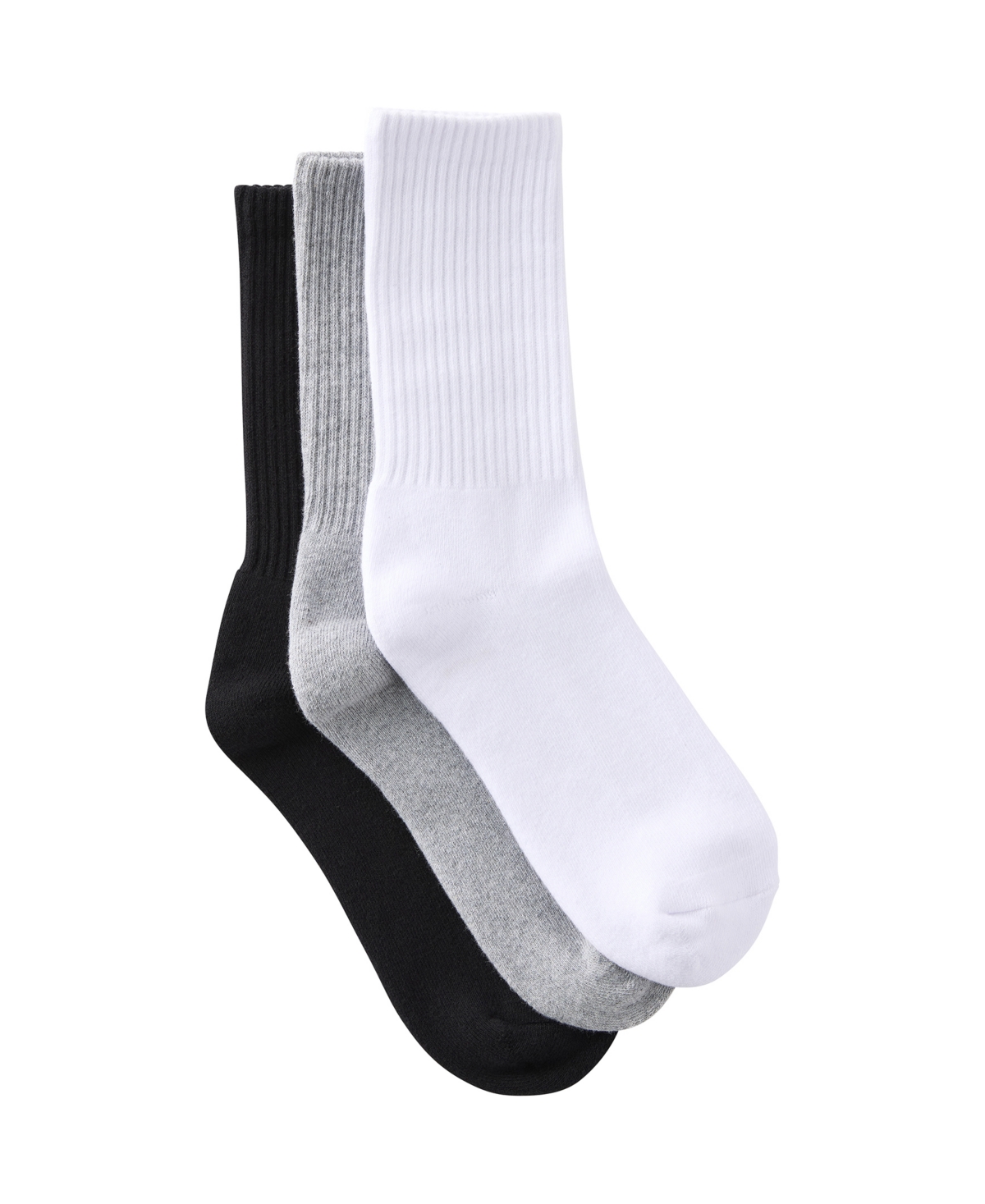 Click here for Cotton On Mens Essential Socks 3-Pack - Gray/White... prices
