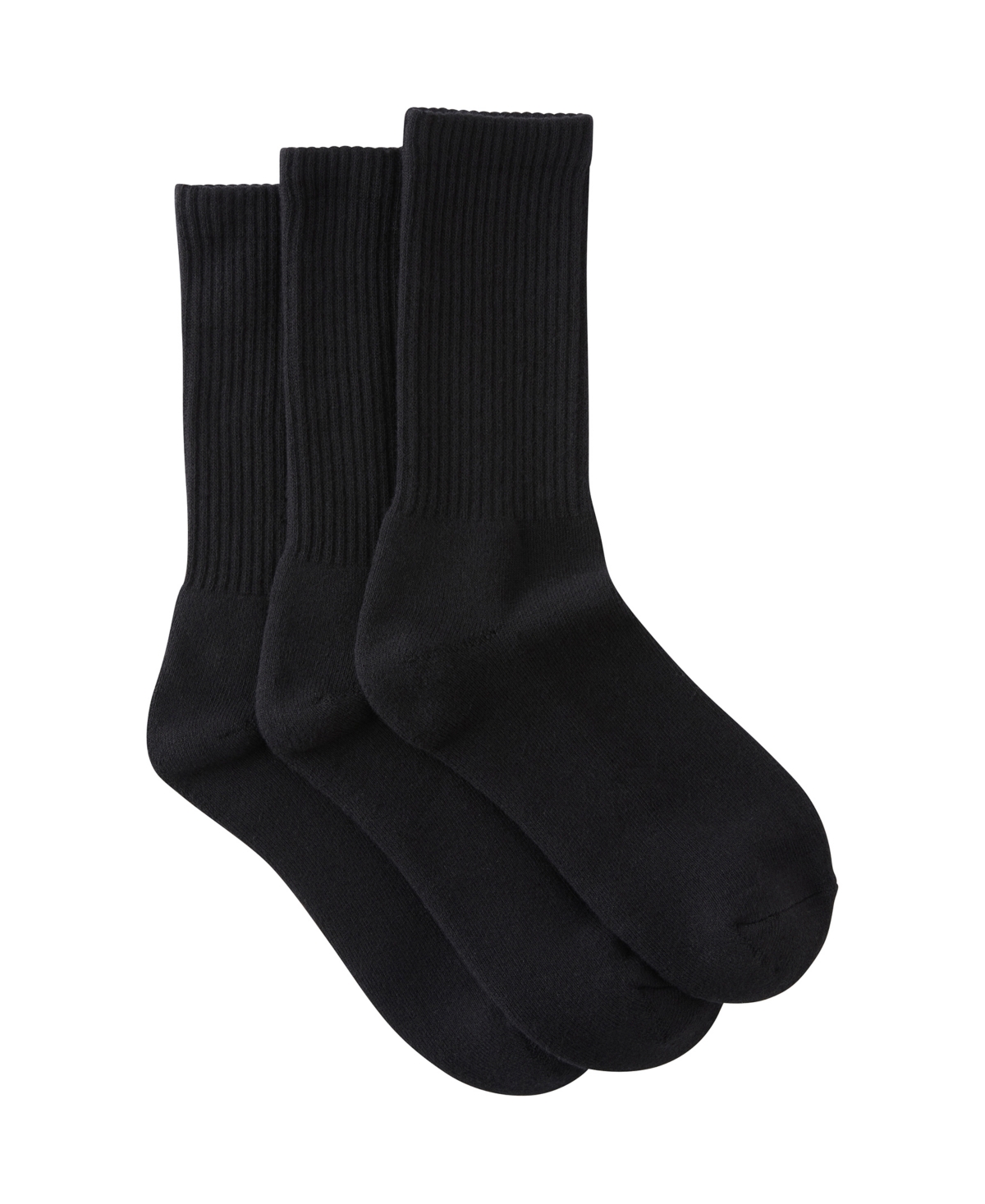 Click here for Cotton On Mens Essential Socks 3-Pack - Black prices