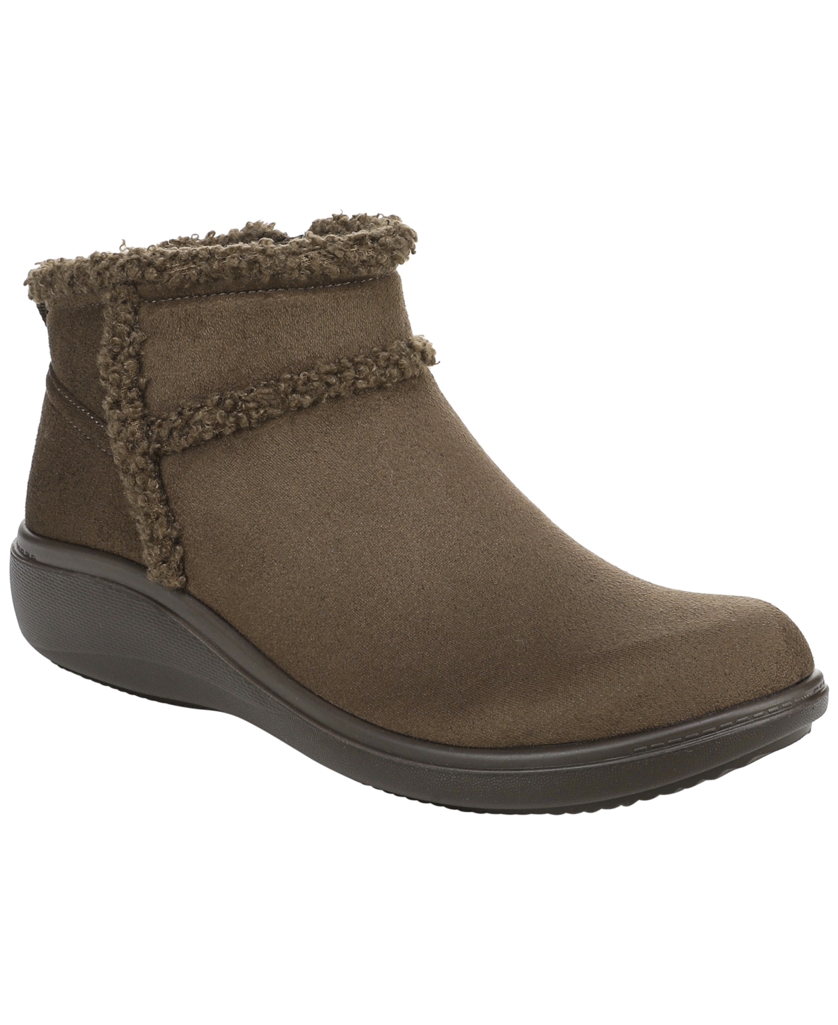 Click here for LifeStride Womens Birch Zip Short Booties - Brown... prices