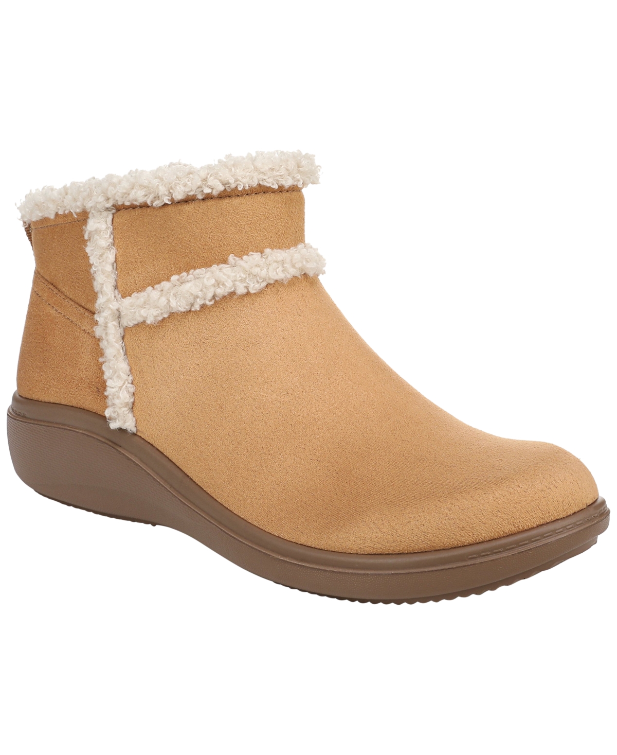 Click here for LifeStride Womens Birch Zip Short Booties - Honey... prices