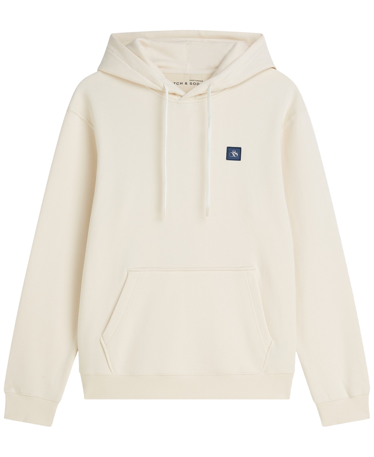 Click here for Scotch & Soda Mens Logo Badge Regular-Fit Hoodie -... prices