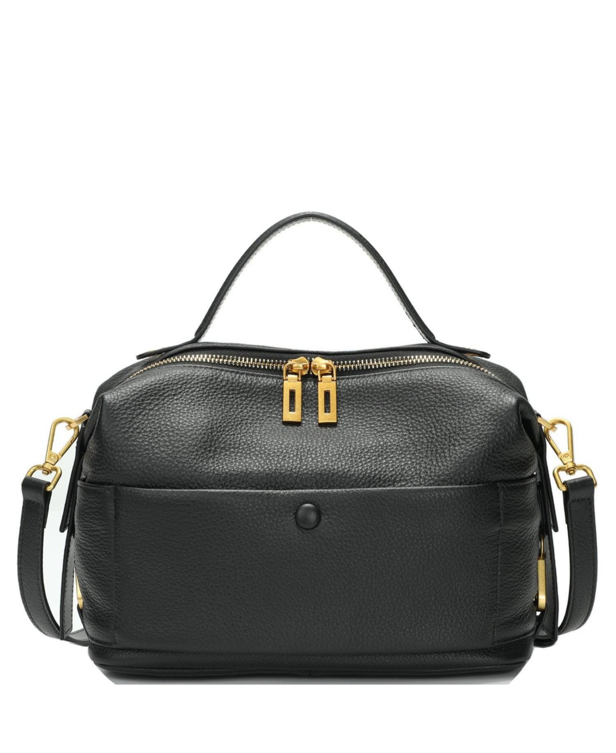 Click here for Susu Pebbled Leather Top Handle Satchel Bag Conver... prices