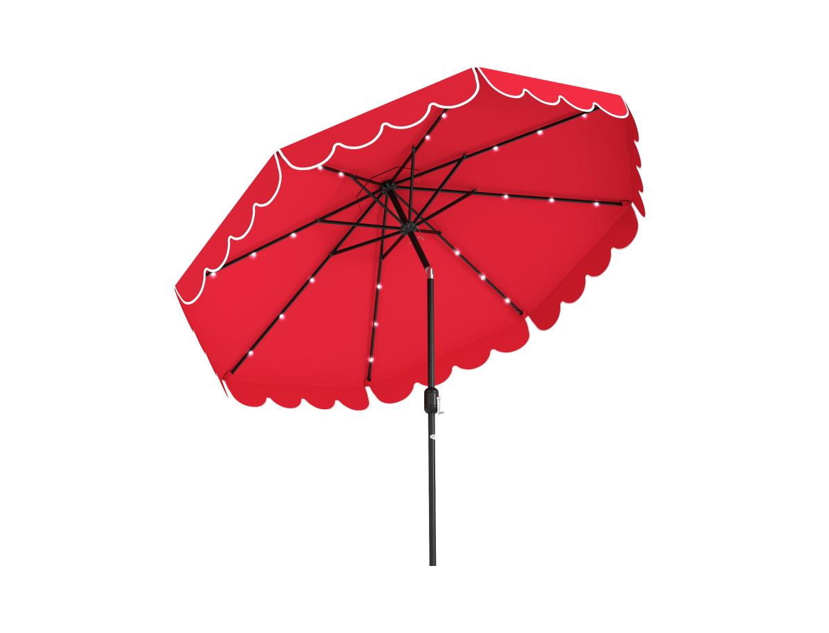 Click here for Clihome Solar Patio Umbrella with 24 Led Lights -... prices