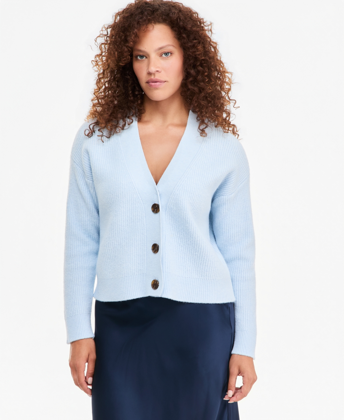 Click here for On 34th Womens 3 Button V-Neck Cardigan  Macys Exc... prices