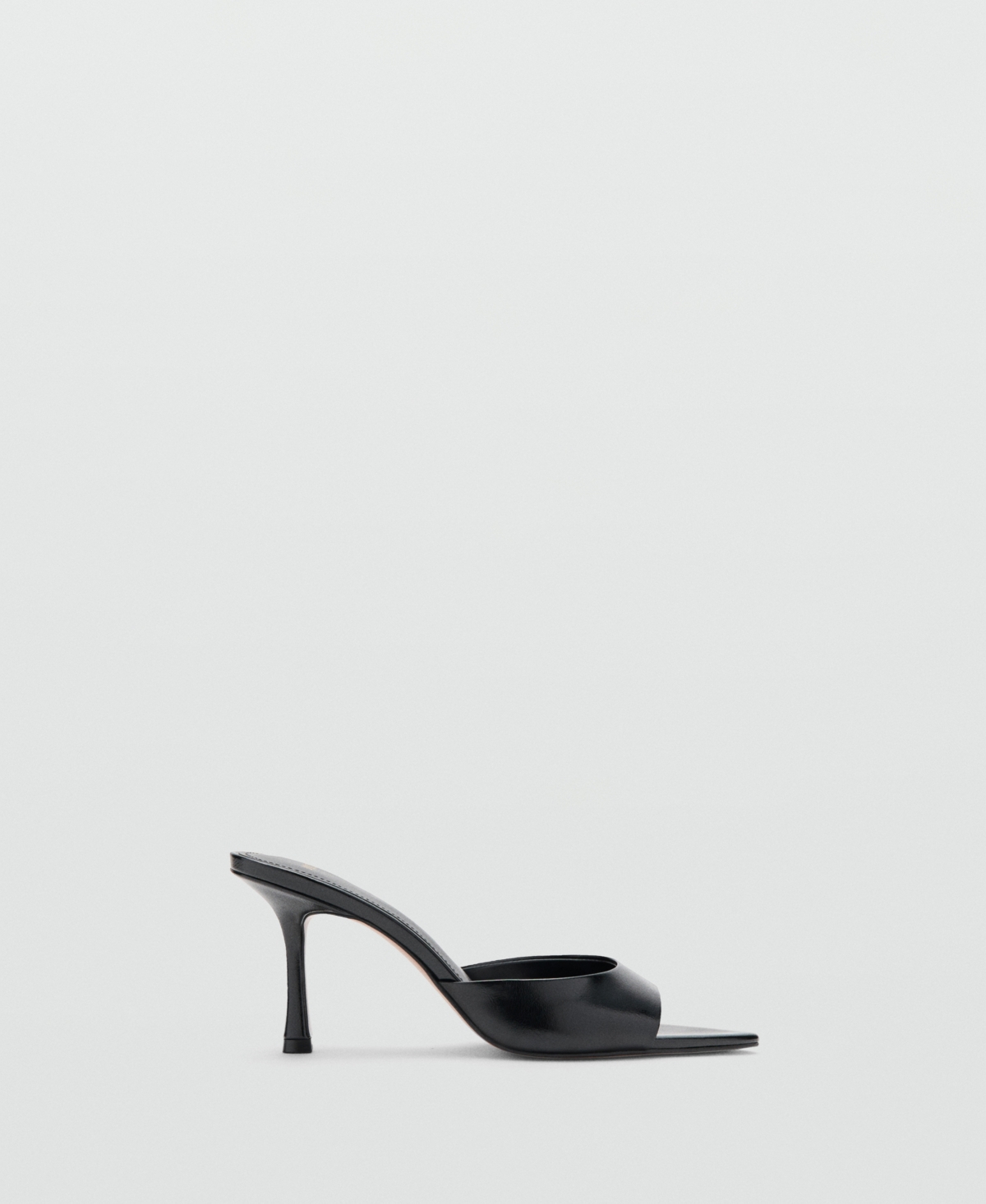 Click here for Mango Womens Pointed-Heel Sandals - Black prices