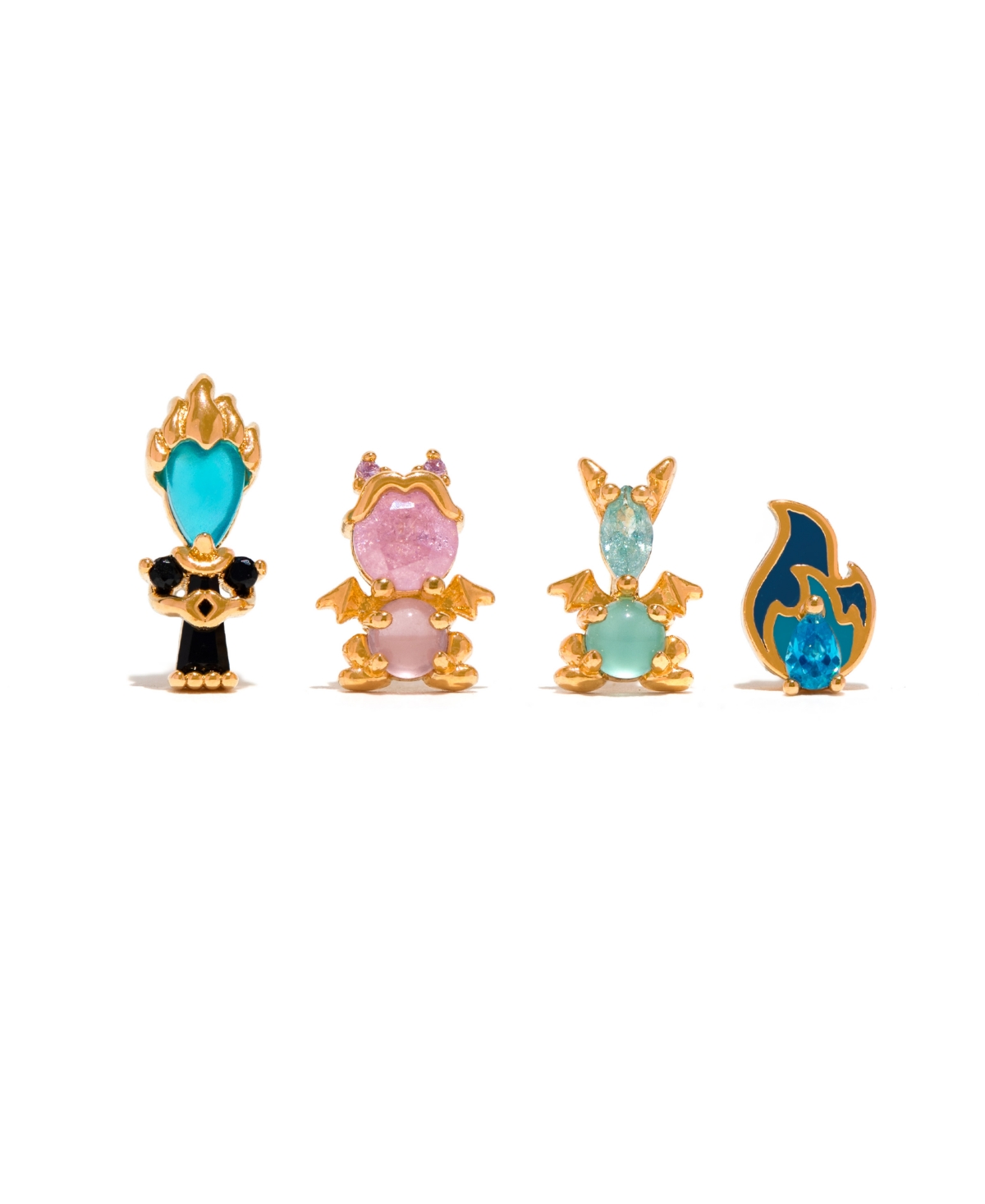 Click here for Girls Crew Crystal Disney Hercules Hades Earring S... prices