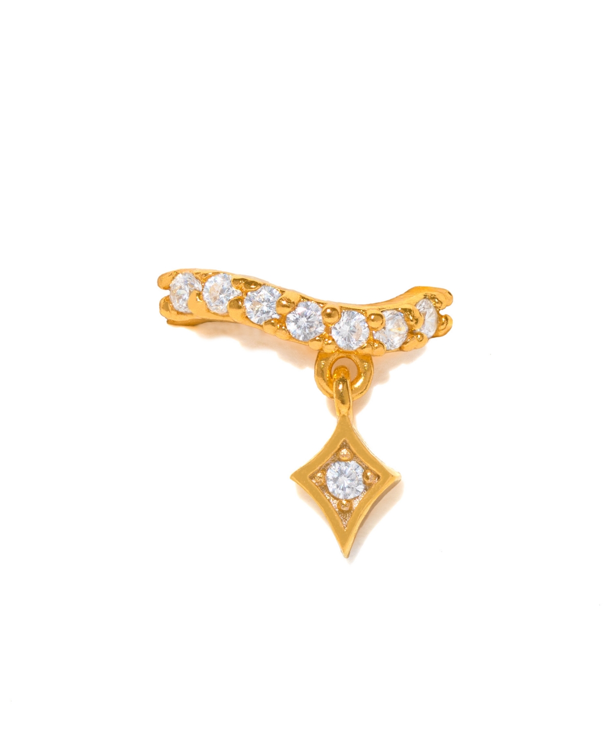 Click here for Girls Crew Crystal Sayulita Star Ear Cuff - Gold prices