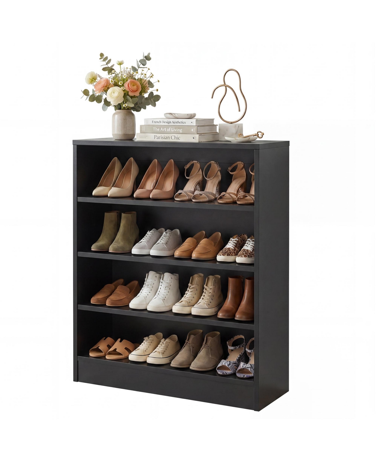Click here for Aheaplus Wooden Shoes Rack Storage Cabinet with Sh... prices